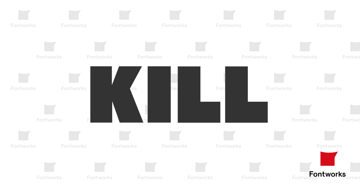 ラグランパンチ UB | Fontworks