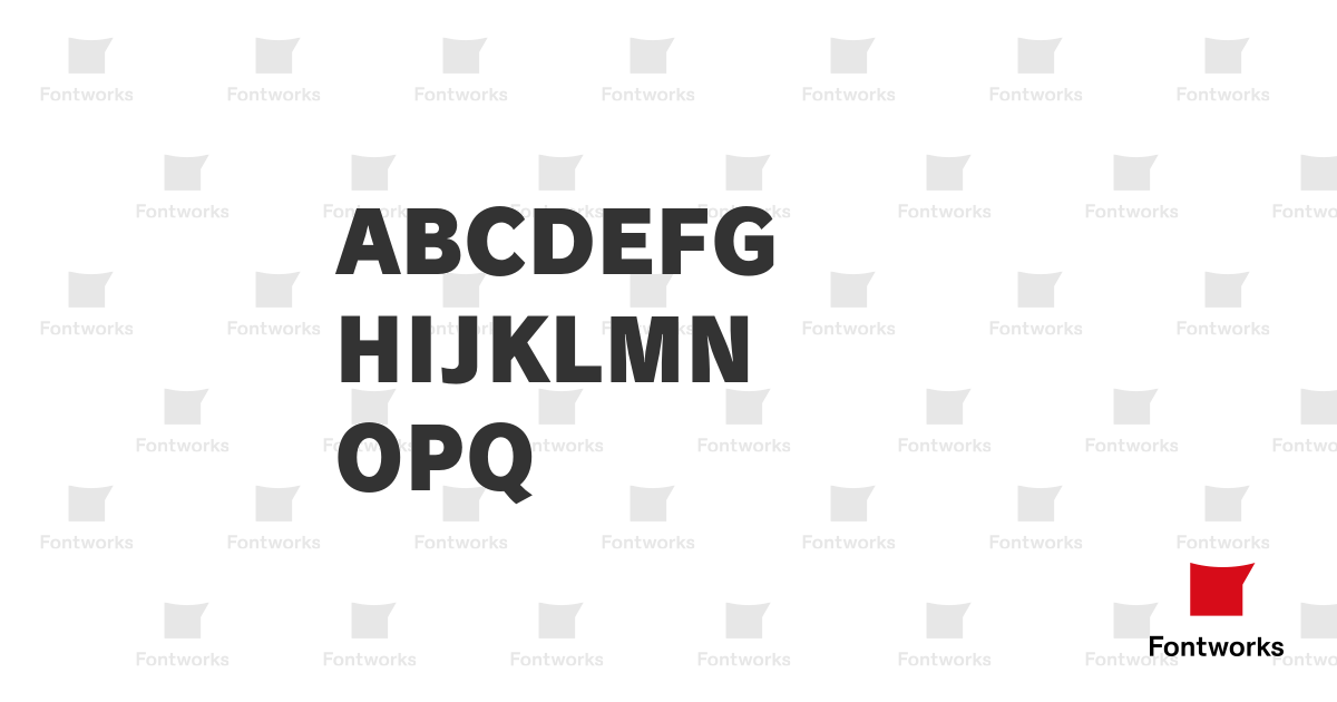 Rodin UB | Fontworks